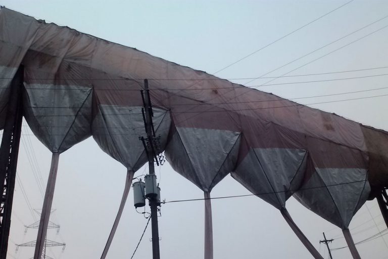 Detroit Tarp | Manufacturer of Tarps | Water Barriers | Water Inflated ...