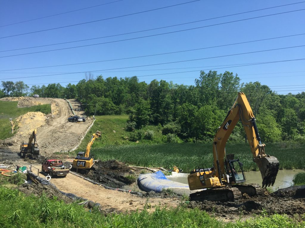 Open-Cut Streams For Pipeline Projects - Detroit Tarp