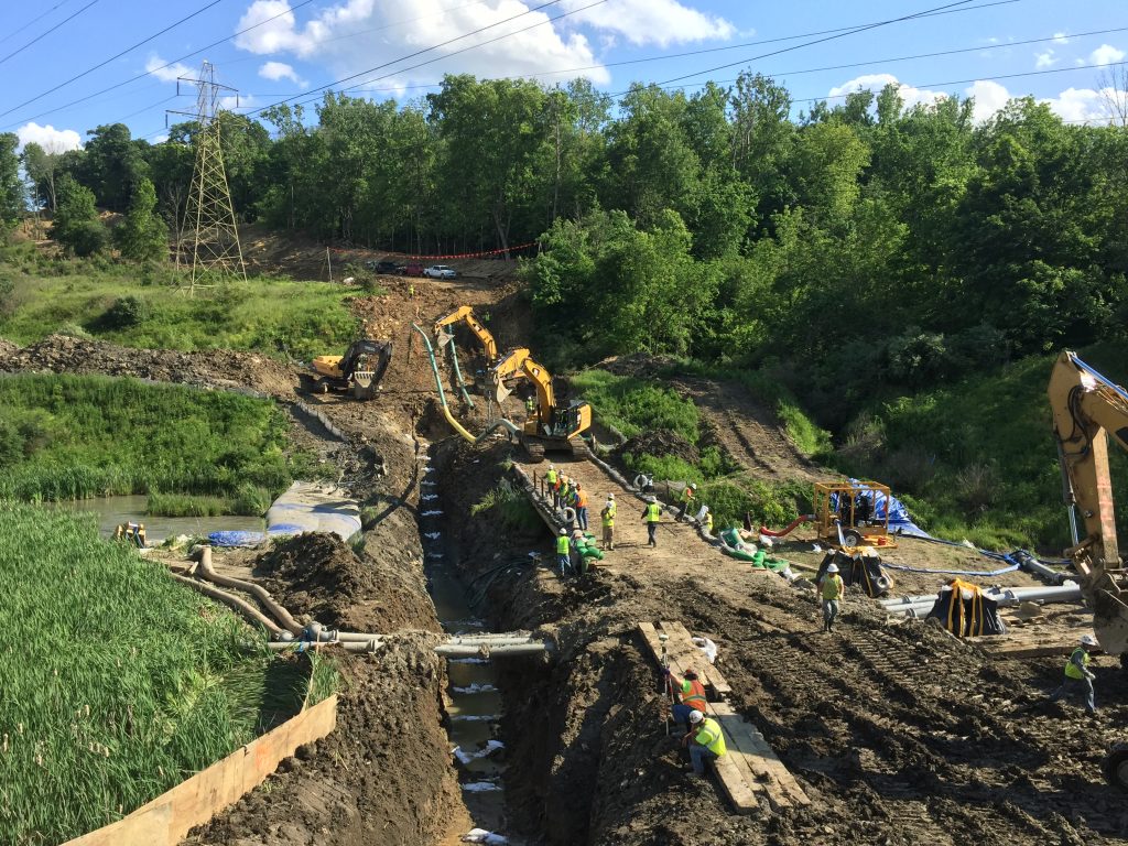 Open-Cut Streams For Pipeline Projects - Detroit Tarp