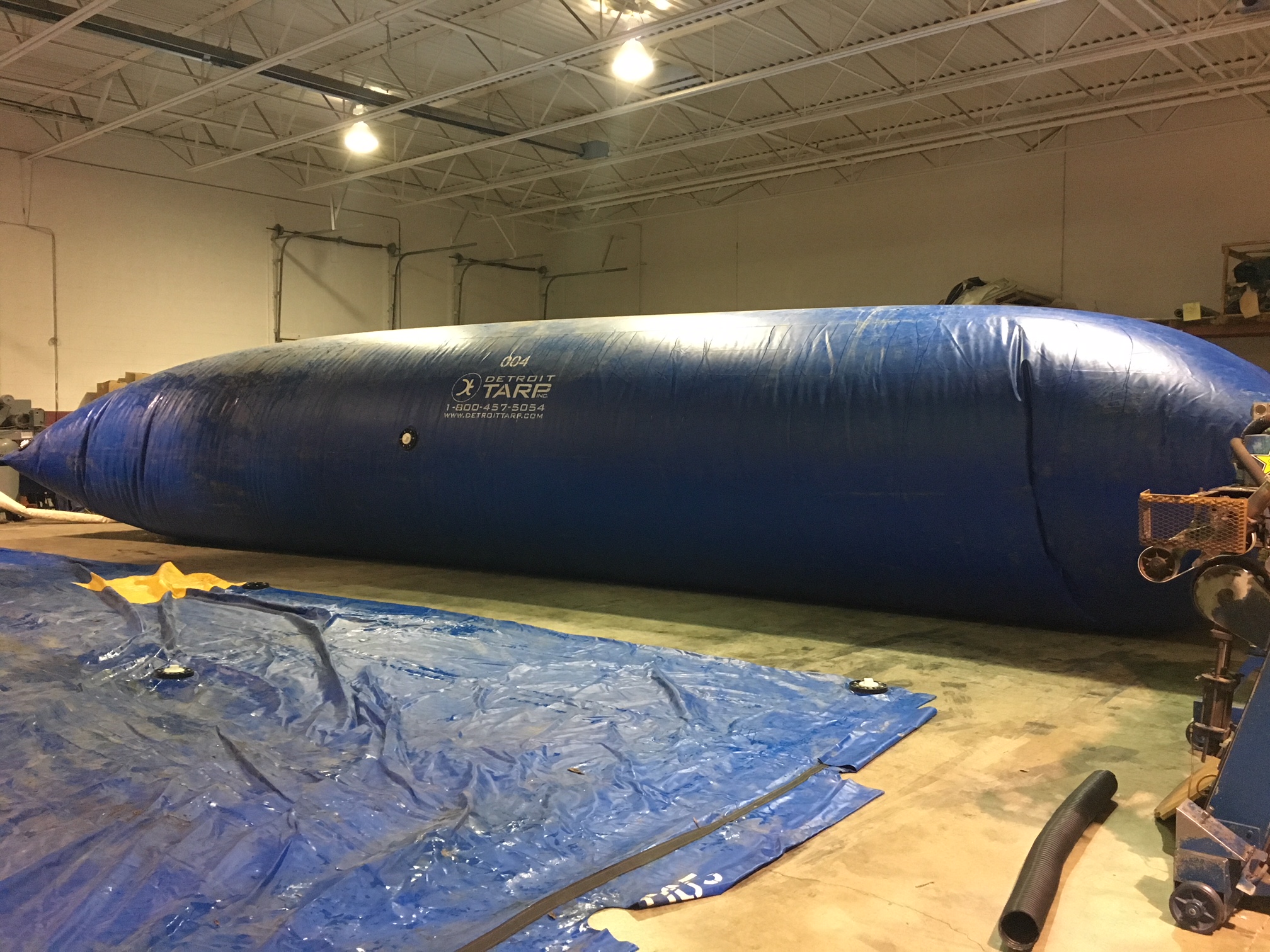 Water Filled Cofferdam Rental - Detroit Tarp