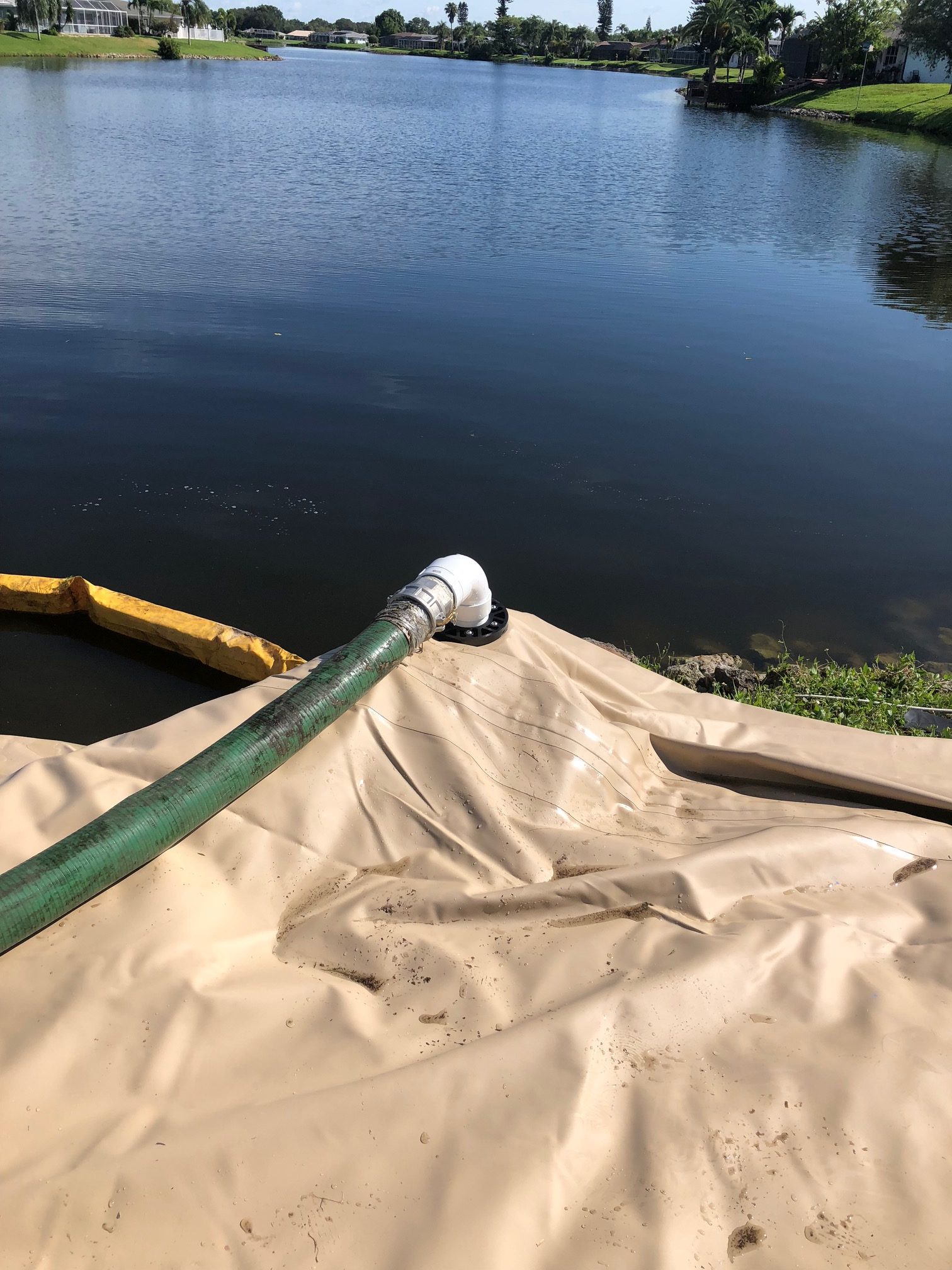 Water Filled Cofferdam Standing Water Installation Procedure - Detroit Tarp