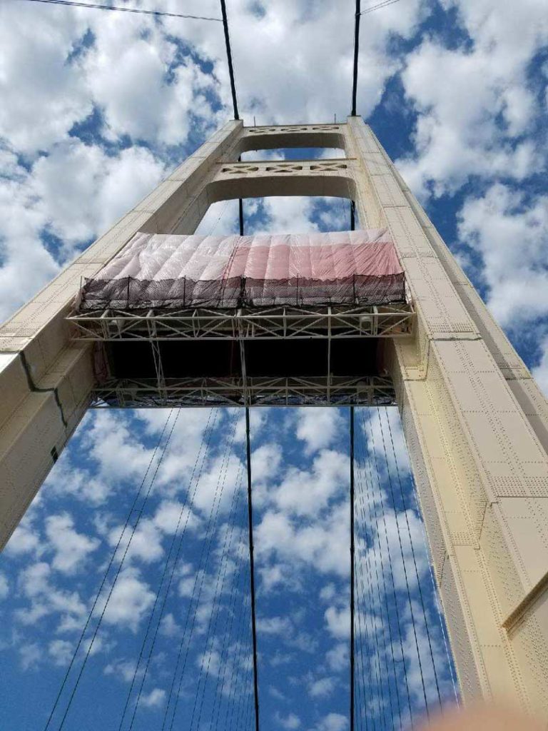 Bridge Painting Containment Tarps - Detroit Tarp