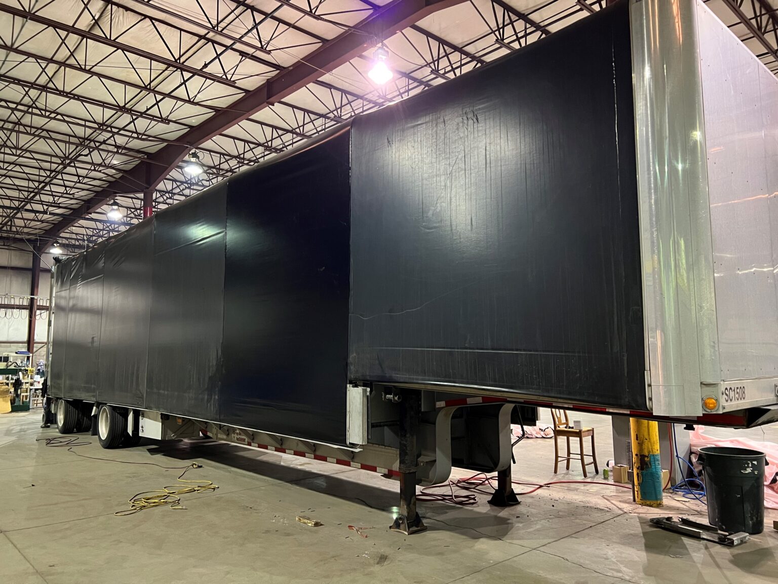 Flatbed Tarp System Service - Detroit Tarp